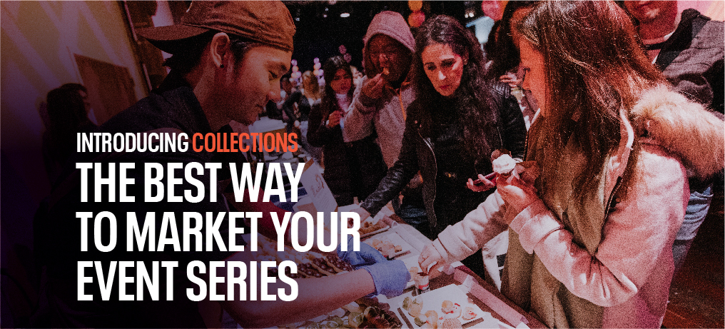 How to Market Your Event Series on One Page Through Collections