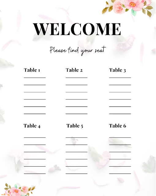 How to Create the Perfect Wedding Seating Chart