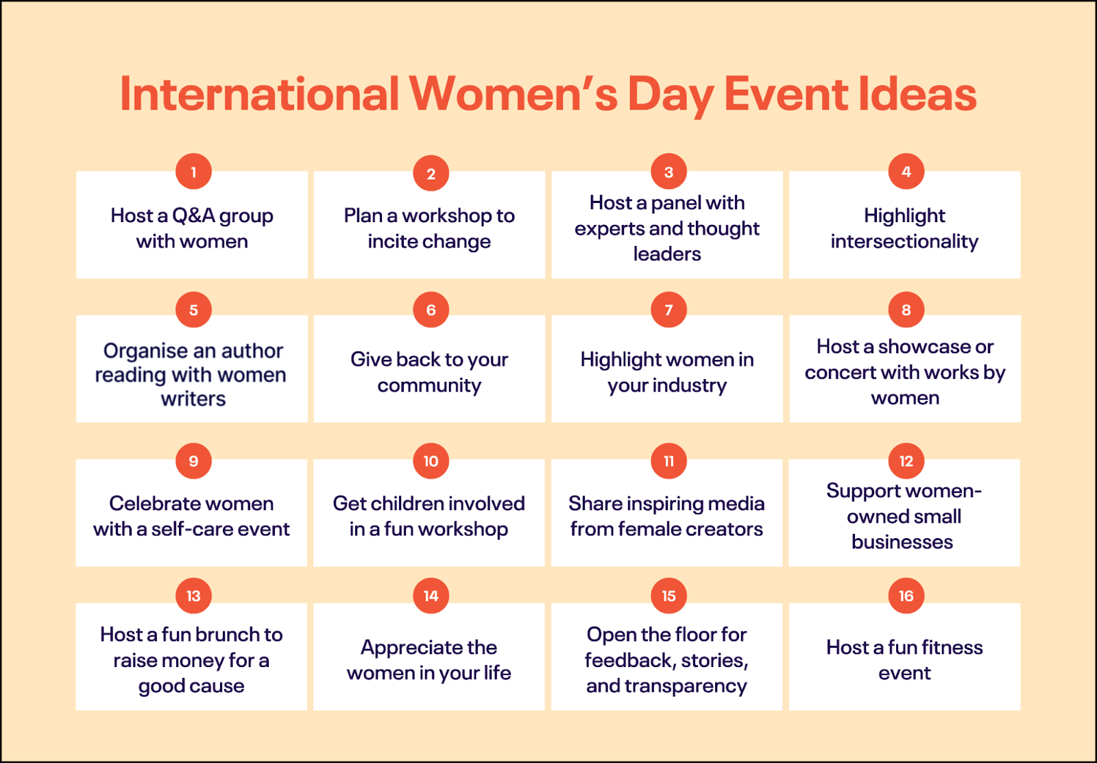 16 International Womens Day Event Ideas and Activities